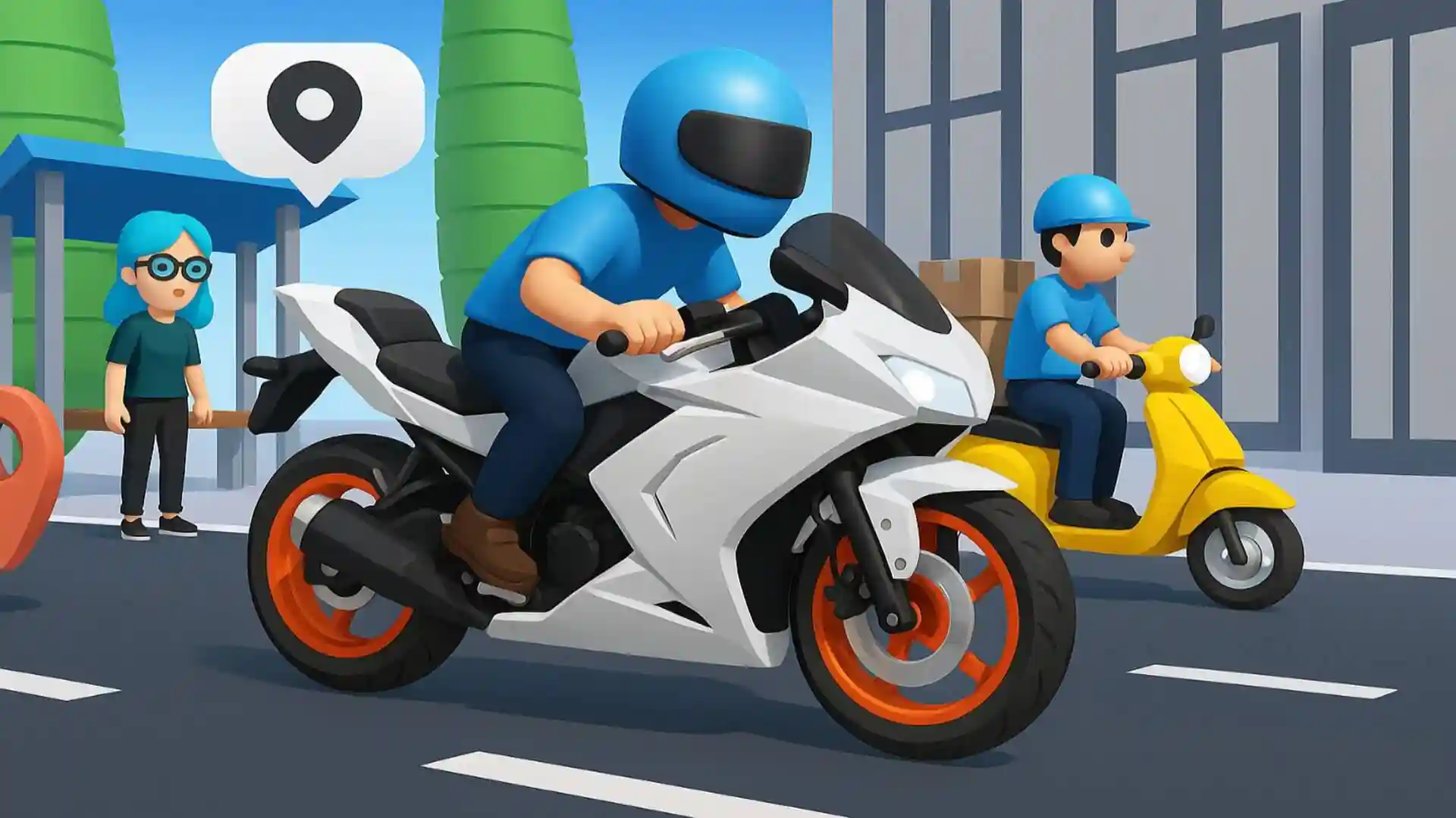Crazy Motorcycle — Play on Pico Game