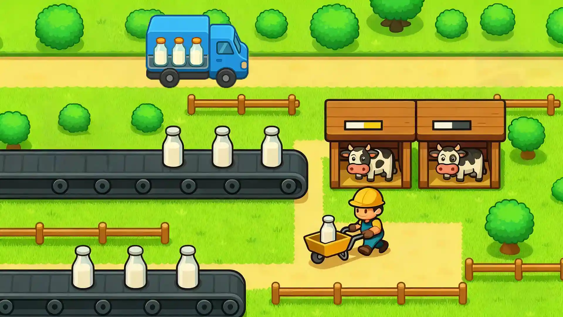 Idle Dairy Farm Tycoon — Play on Pico Game
